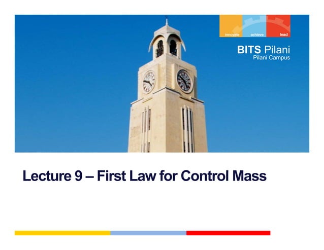 Thermodynamics Lecture 9 Ppt