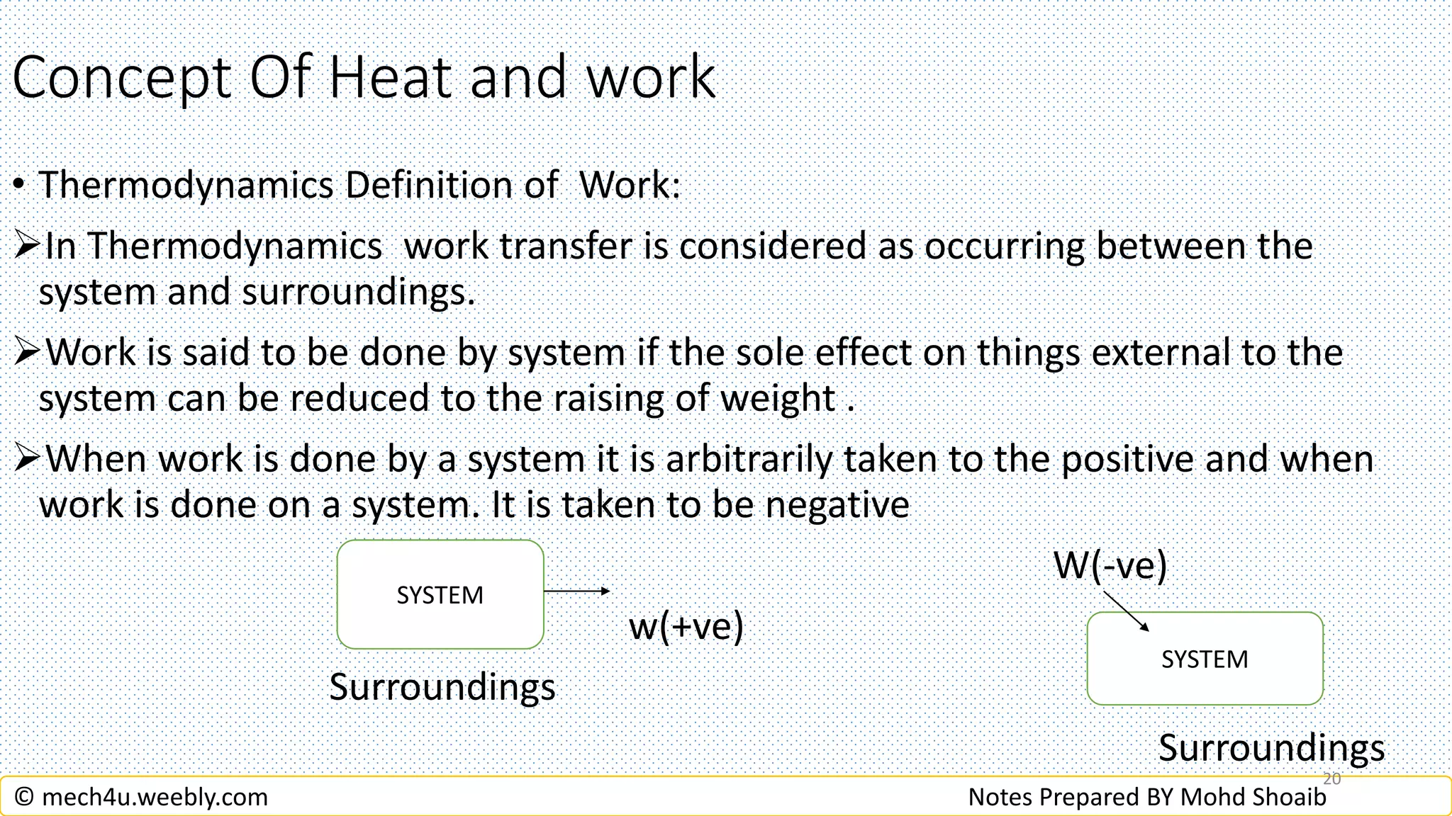 Thermodynamics Lectures Notes 1 | PPTX