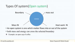 Thermodynamics Lectures Notes 1 | PPTX