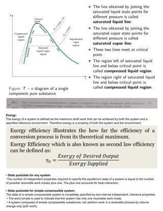 Thermodynamics note introduction, basic,laws of thermodynamics,exergy ...