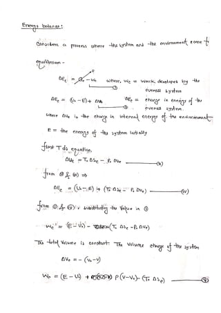 Thermodynamics note introduction, basic,laws of thermodynamics,exergy analysis | PDF | Physics ...