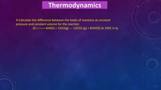 thermodynamics numericals TSH .pptx