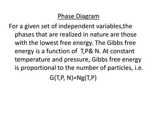 Thermodynamics of phase transitions akkamma | PPTX