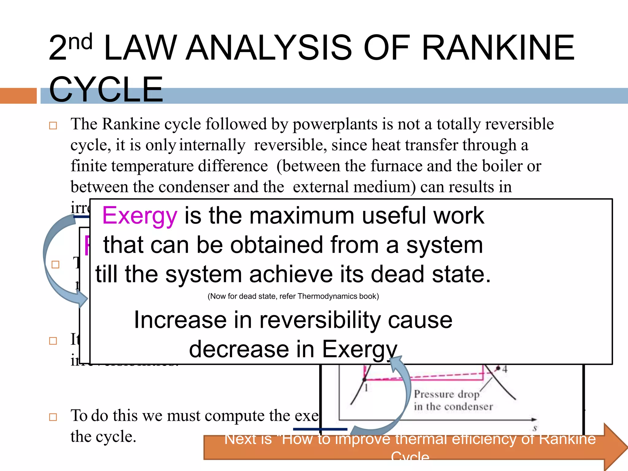 Thermodynamics of thermal power plants | PPTX