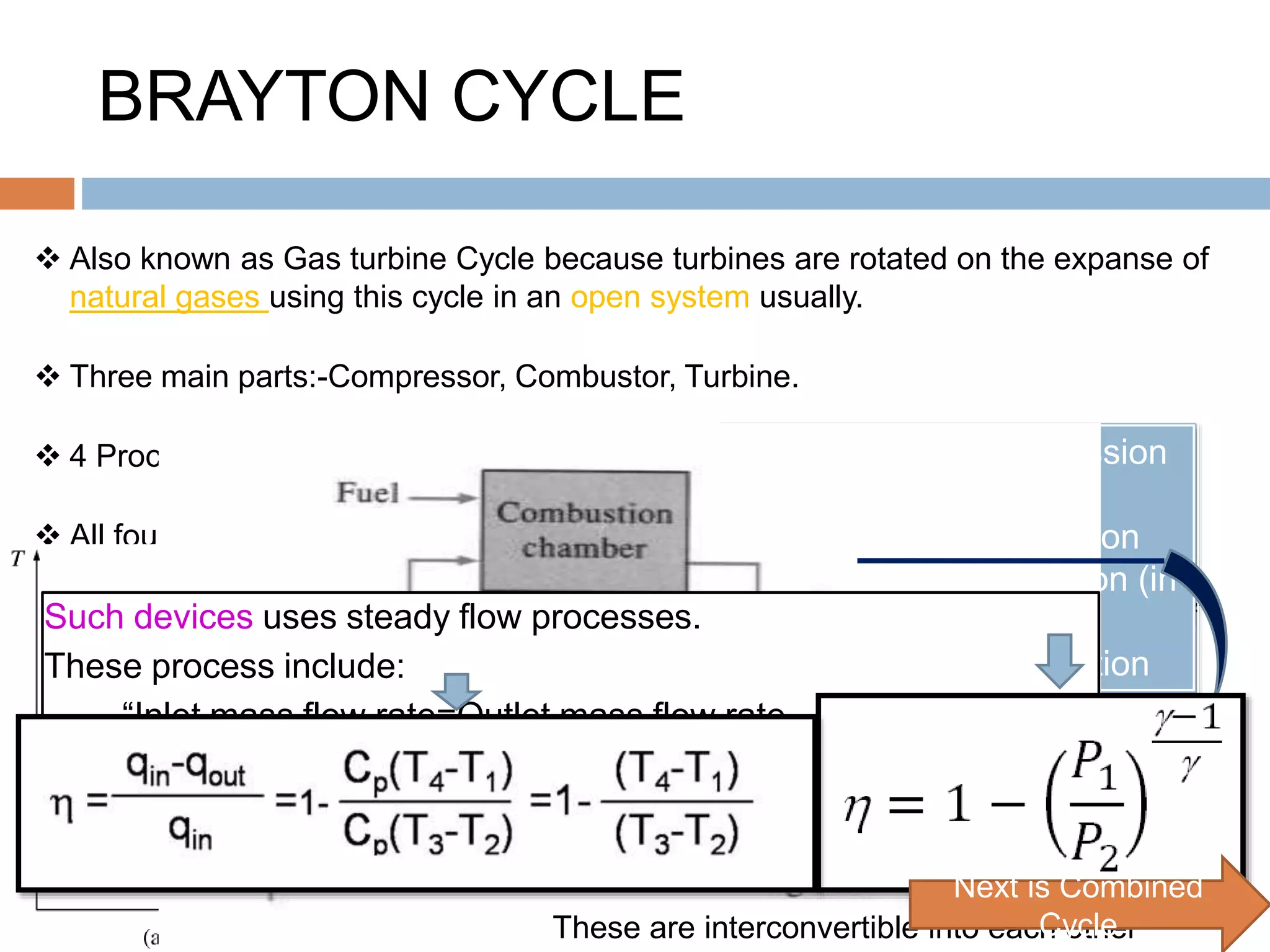 Thermodynamics of thermal power plants | PPTX