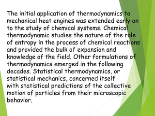 Thermodynamics | PPTX