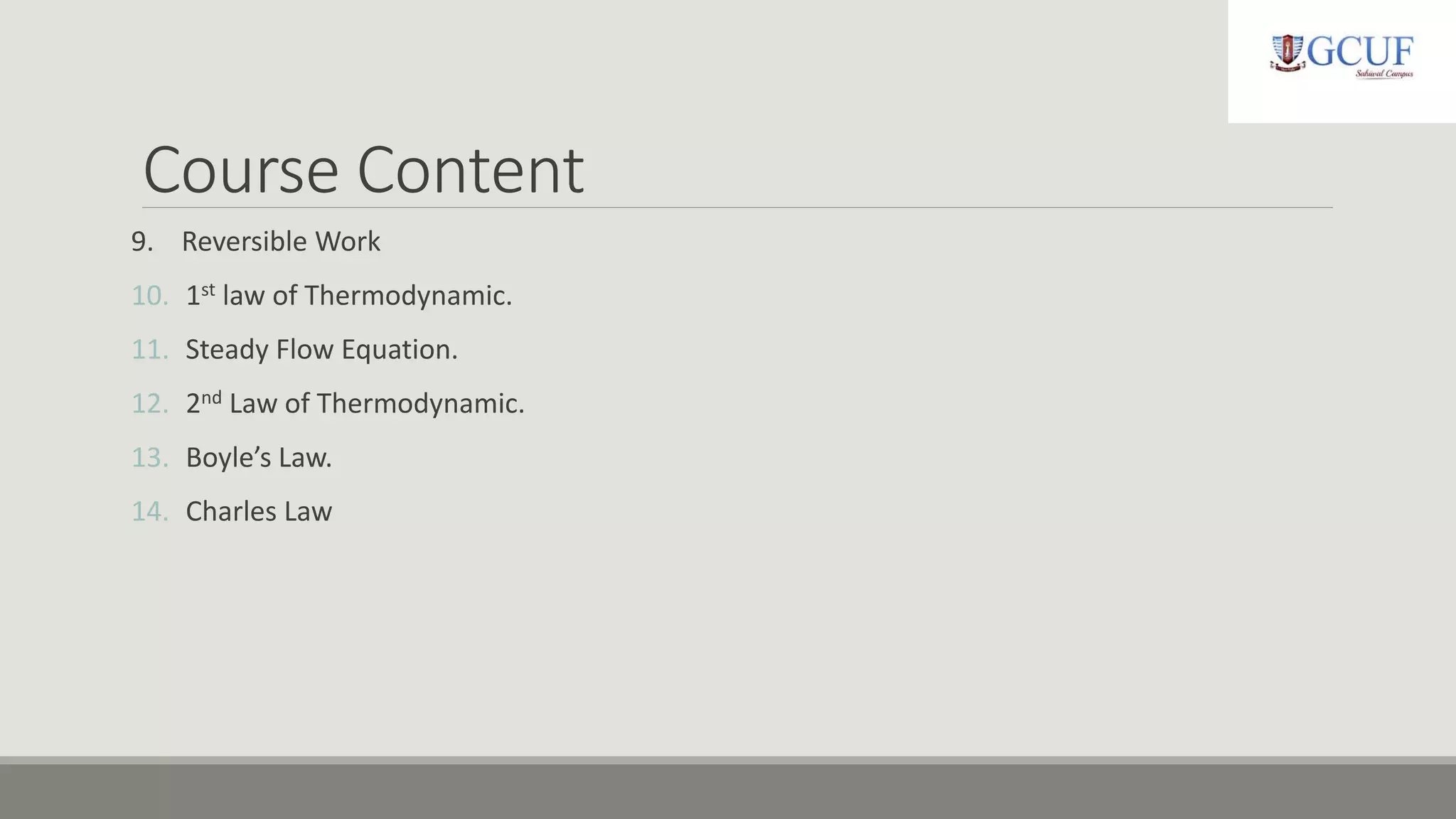 Introduction to thermodynamics | PPTX