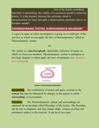 Thermodynamic systems and properties | DOCX