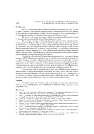 THERMOECONOMIC ANALYSIS OF A MICROCOGENERATION SYSTEM USING THE THEORY ...