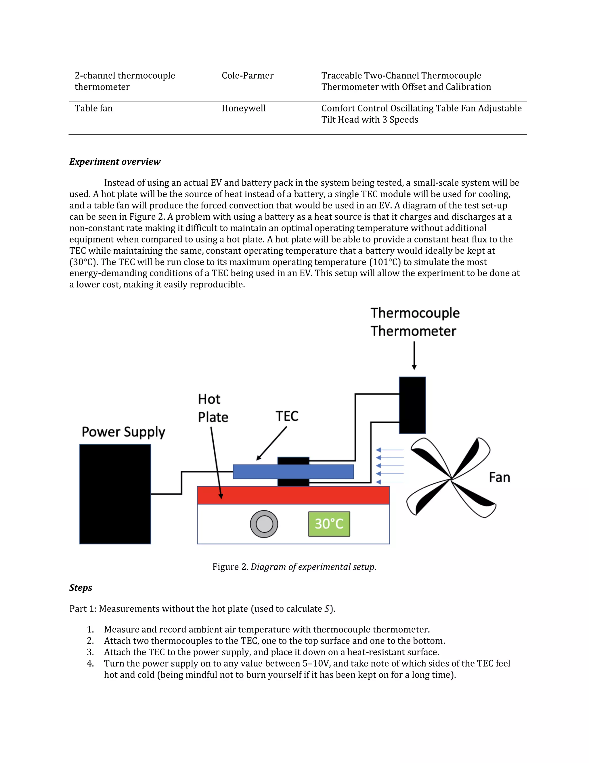 Research proposal: Thermoelectric cooling in electric vehicles | PDF