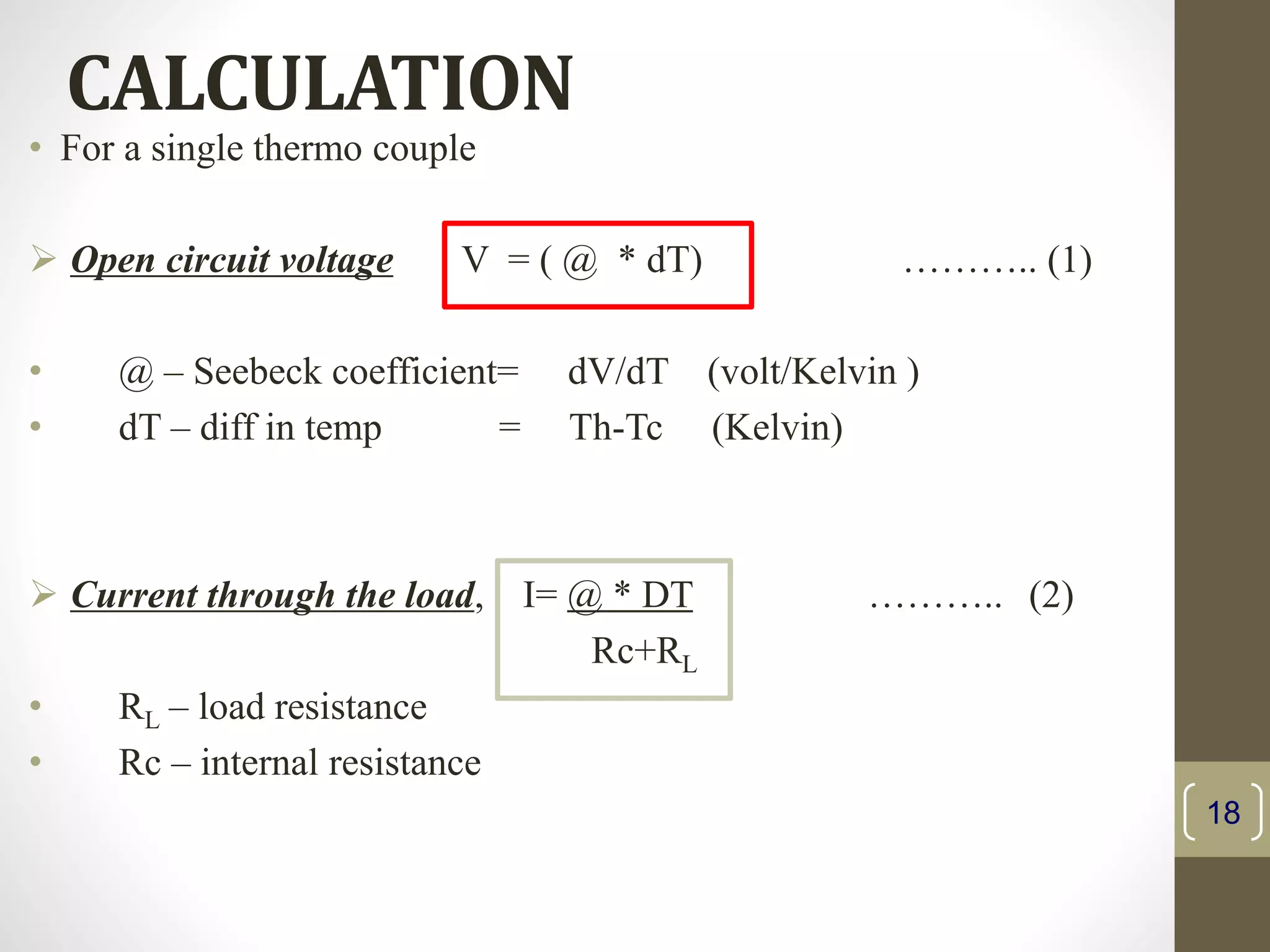 Thermoelectric generation using waste heat | PPTX