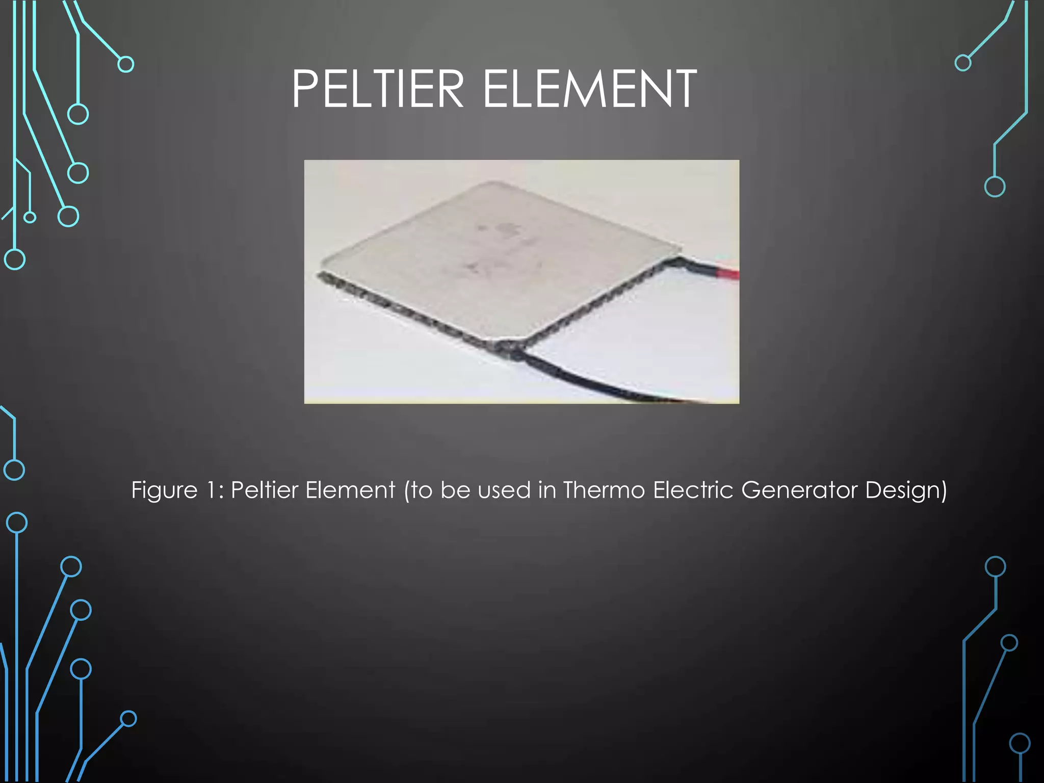 Thermo Electric Generator Pptx