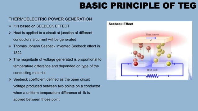 Thermoelectric Generator.pptx | Chemistry | Science