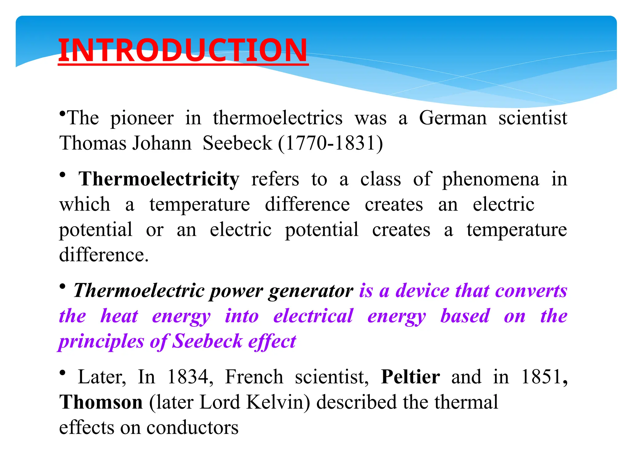 THERMOELECTRIC GENERATOR FULE CELL Energy.pptx