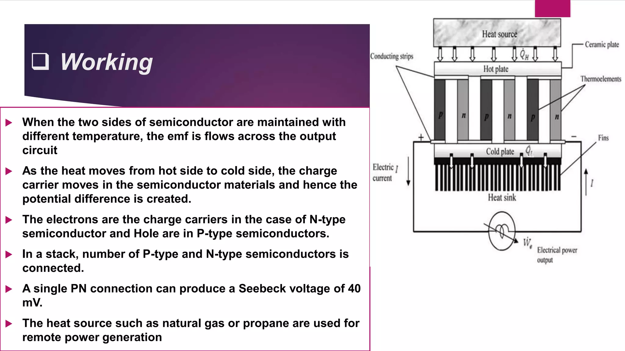 Thermo electric power generation | PPTX