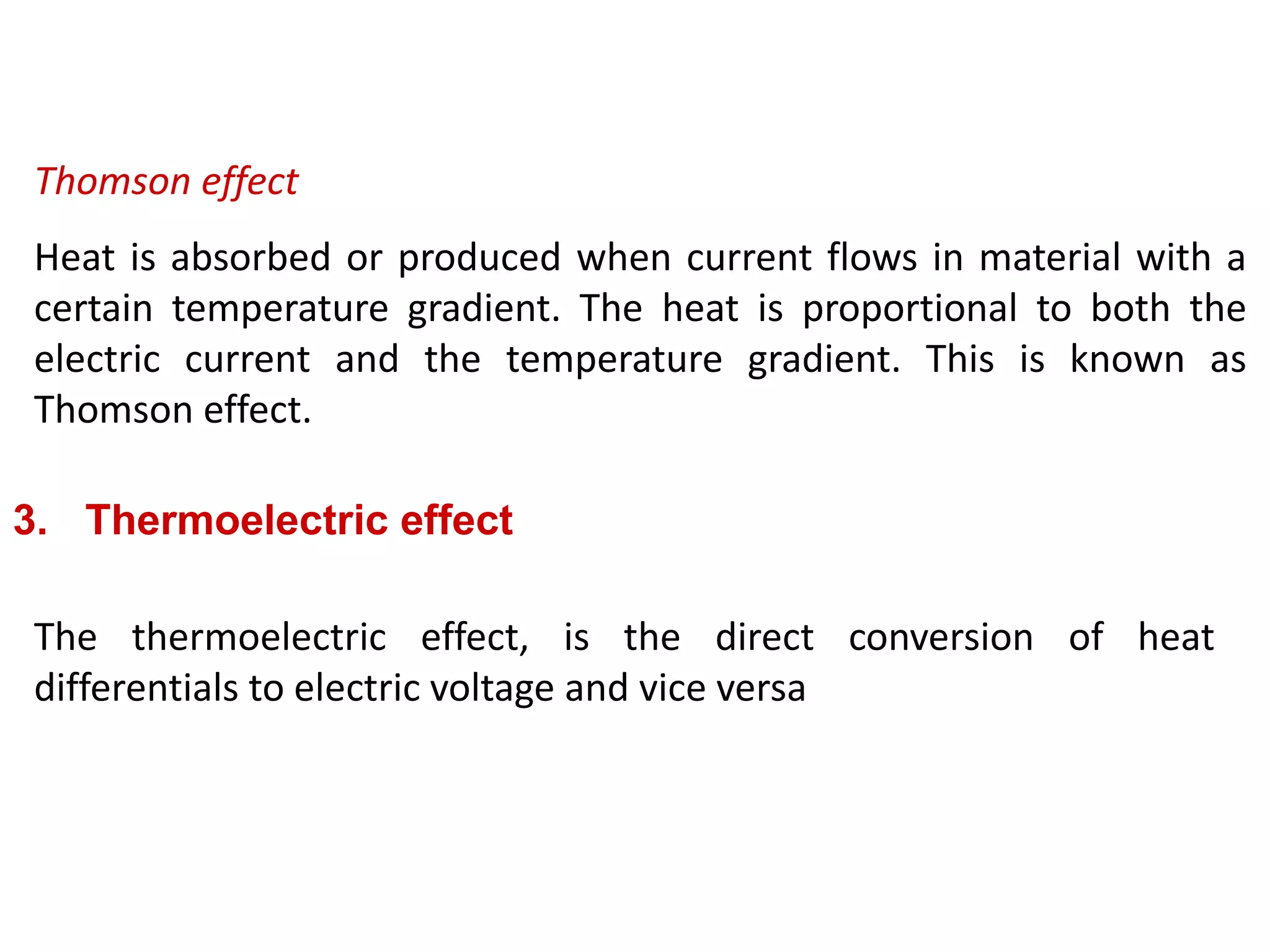 Thermoelectric and Thermionic Generators | PPTX
