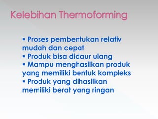 Thermoforming | PPTX