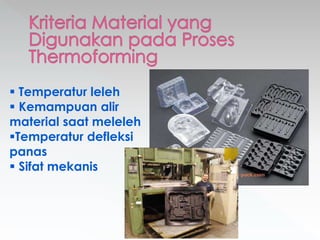 Thermoforming | PPTX