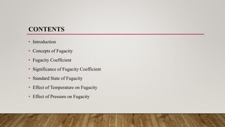 Fugacity | PPTX