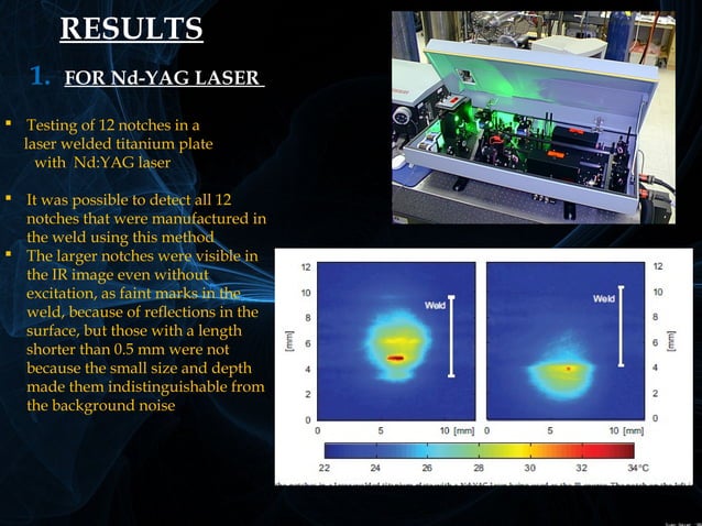 SURFACE CRACK DETECTION IN WELDS USING THERMOGRAPHY | PPT