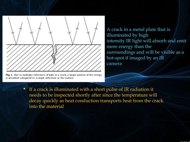 SURFACE CRACK DETECTION IN WELDS USING THERMOGRAPHY | PPT