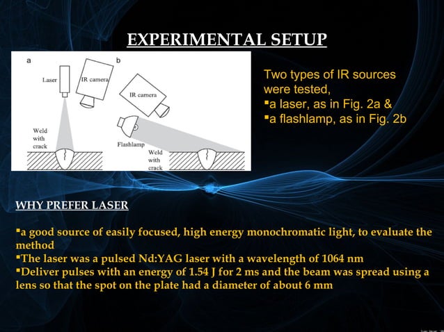 SURFACE CRACK DETECTION IN WELDS USING THERMOGRAPHY | PPT