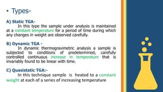 Thermo Gravimetric Analysis-1.pptx