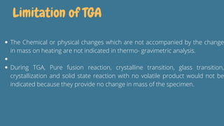 Thermogravimetric Analysis | PDF
