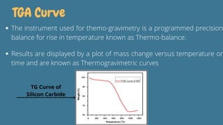 Thermogravimetric Analysis | PDF