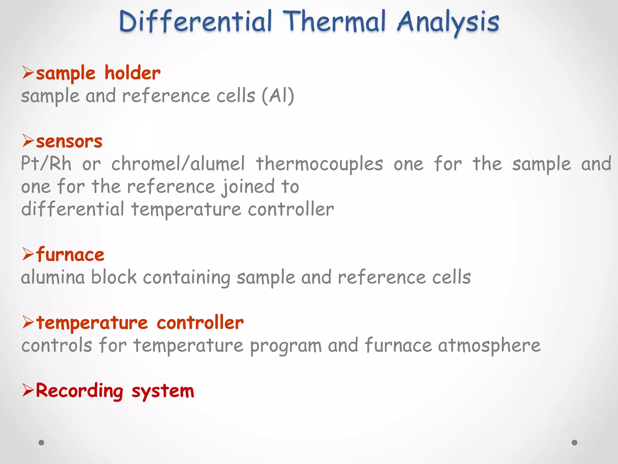 Thermogravimetric analysis(TGA) | PPT