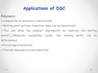 Thermogravimetric analysis(TGA) | PPT