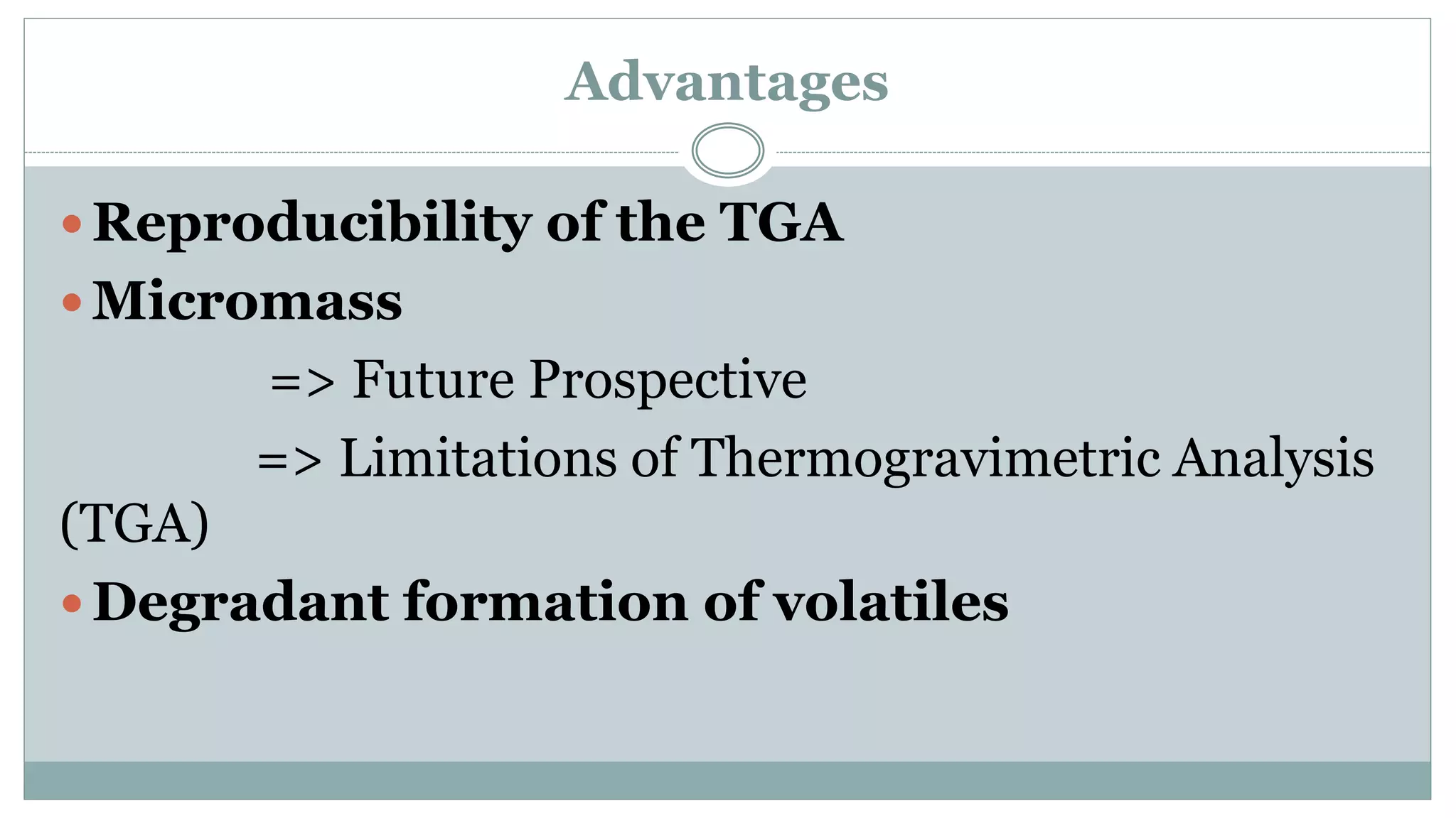 Thermogravimetric analysis for the characterization of Nanomaterials.pptx
