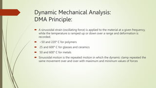 Thermo Gravimetric Analysis (TGA).pptx