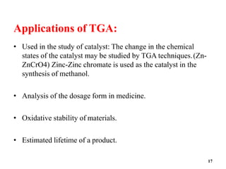 Thermogravimetry Notes.pptx