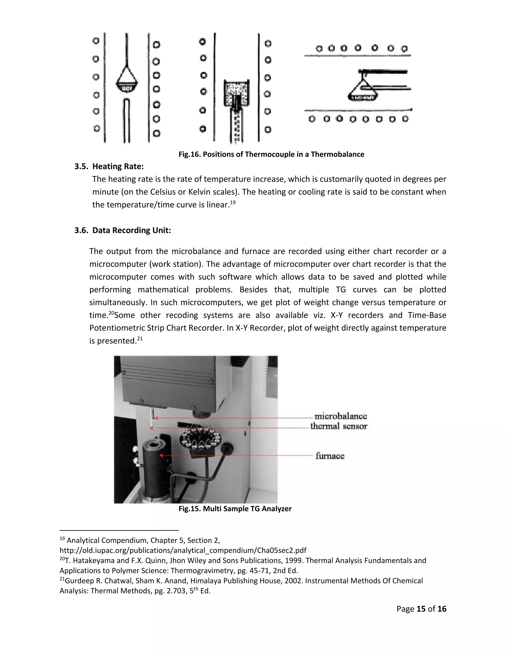 Thermogravimetry Analysis (TGA) | PDF