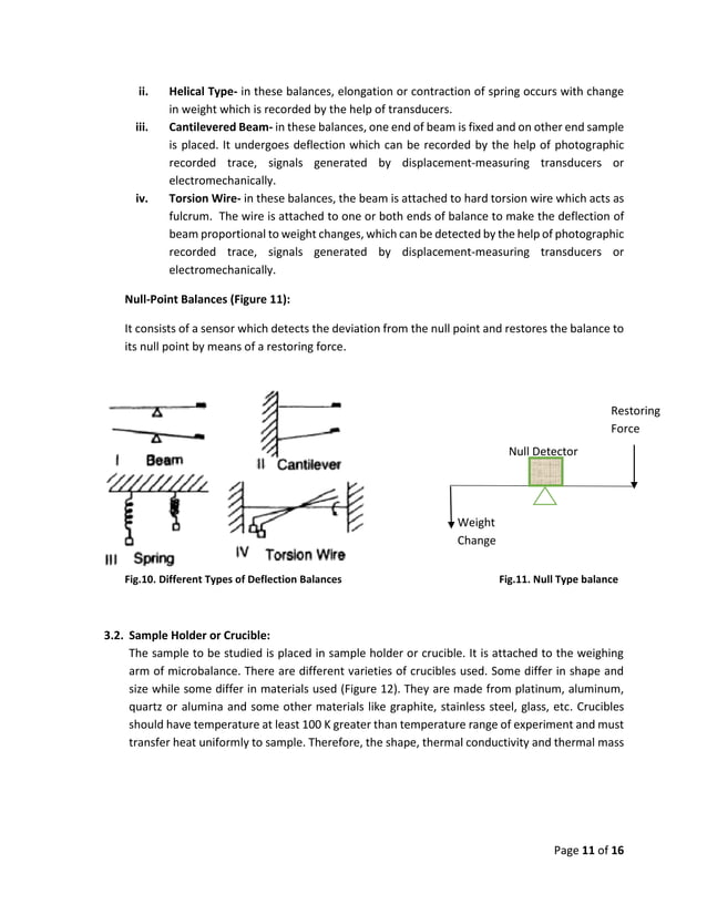 Thermogravimetry Analysis (TGA) | PDF | Chemistry | Science