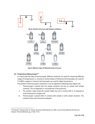 Thermogravimetry Analysis (TGA) | PDF