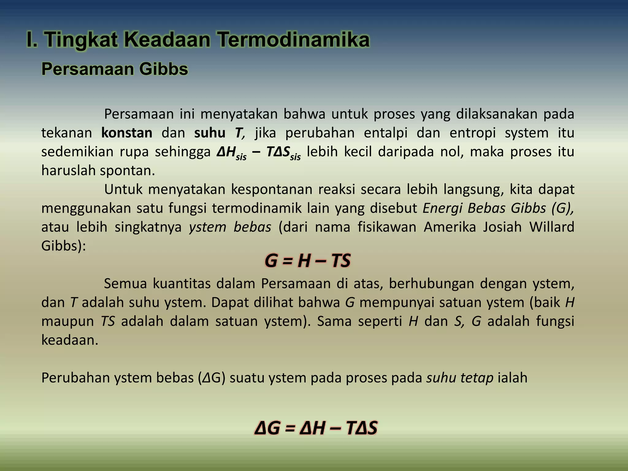 Termodinamika dasar 2.. | PPTX