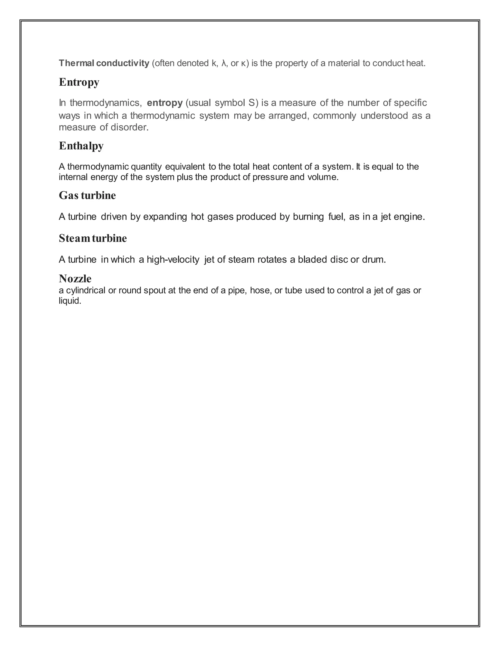 Thermo+hmt+power plant basics | DOCX