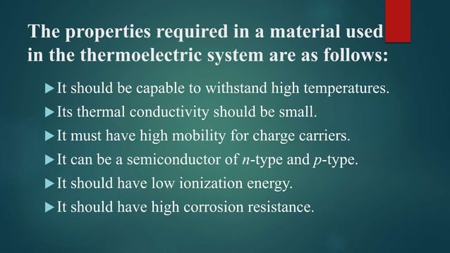Thermionic and thermoelectric Energy conversion | PPTX | Physics | Science