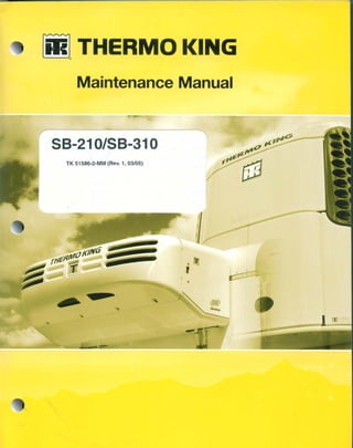 Thermo king maintenance_manual_sb-210sb310 | PDF