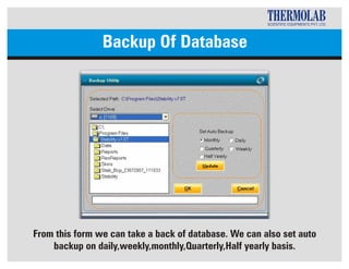 Thermolab Software New | PDF