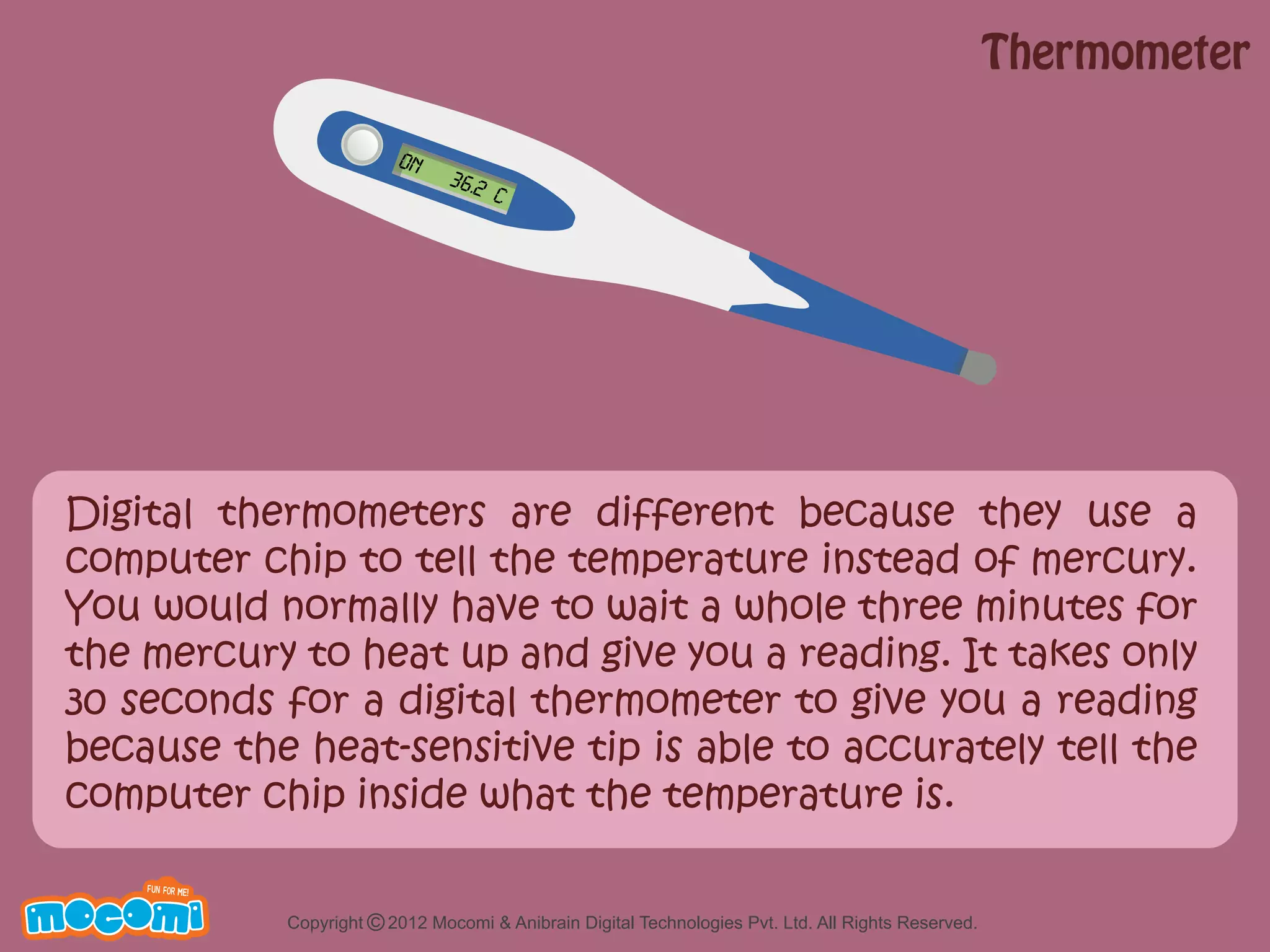 Facts about Thermometer - Mocomi.com