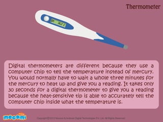 Facts about Thermometer - Mocomi.com