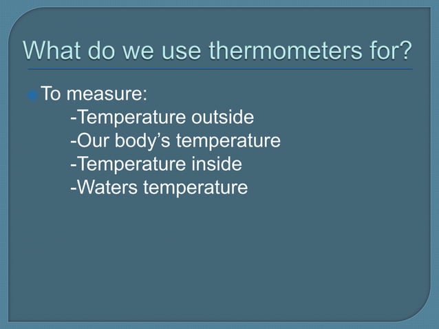 Thermometer pp | PPTX