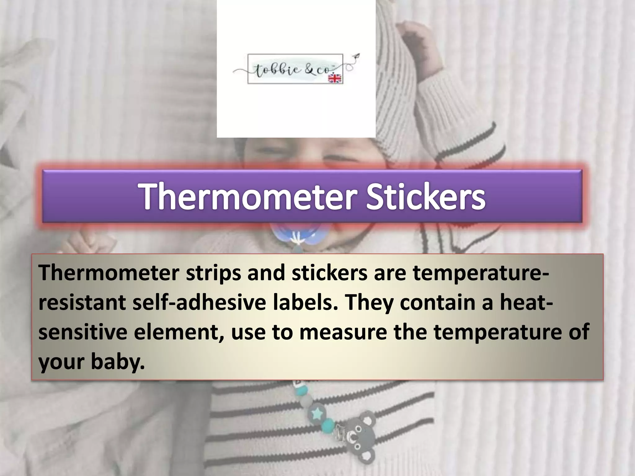 Thermometer stickers | PPT