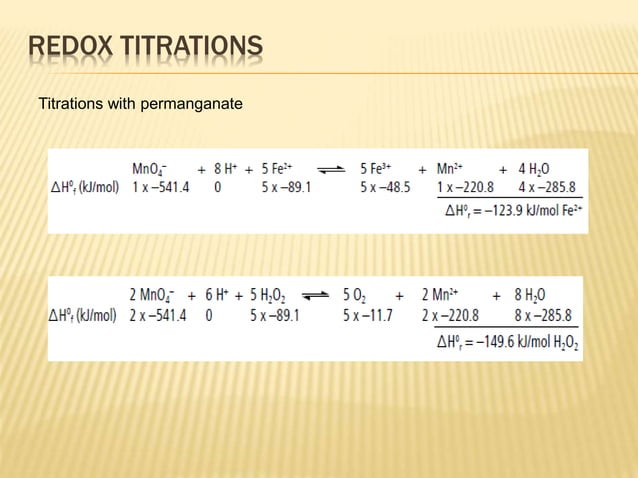 Thermometric titration | PPTX | Chemistry | Science