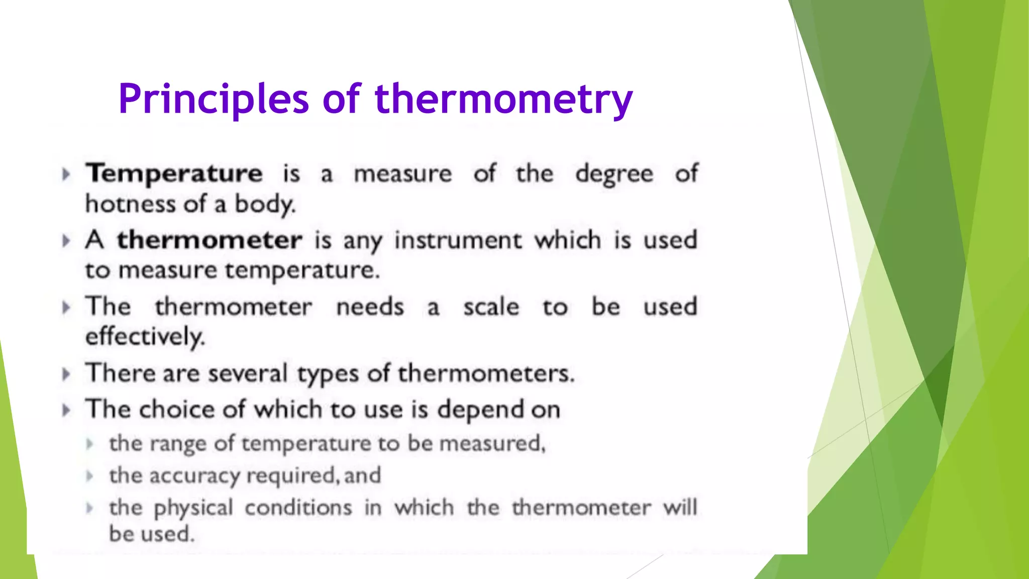 Thermometry | PPTX