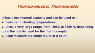 Thermomters | PPT