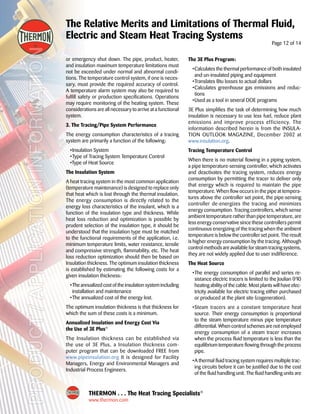 Thermon Industrial Hazardous Area Trace Heating - General Information | PDF